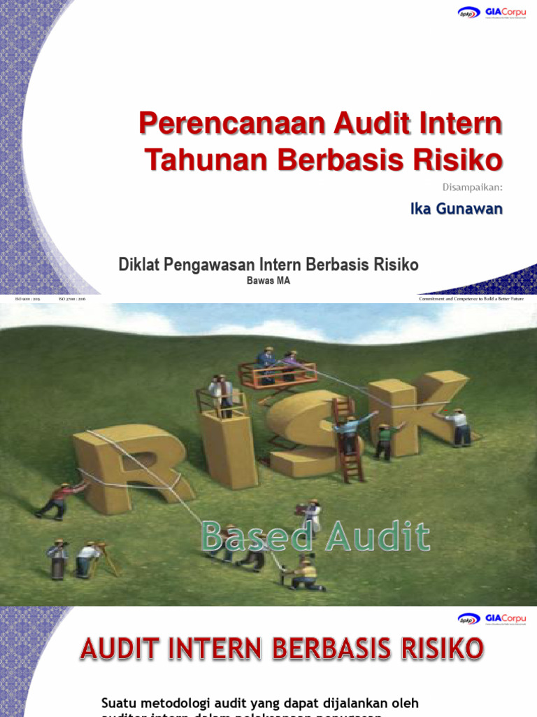Perencanaan Audit Intern Berbasis Risiko | PDF