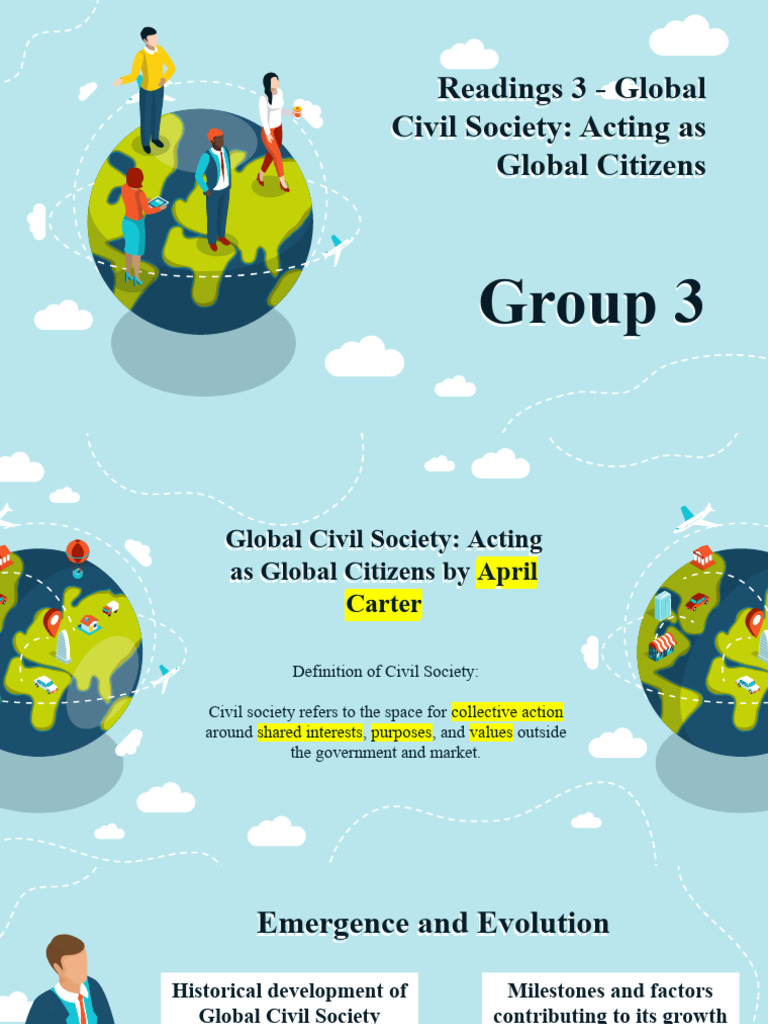 Readings 3 Group 3 | PDF | Civil Society | Governance