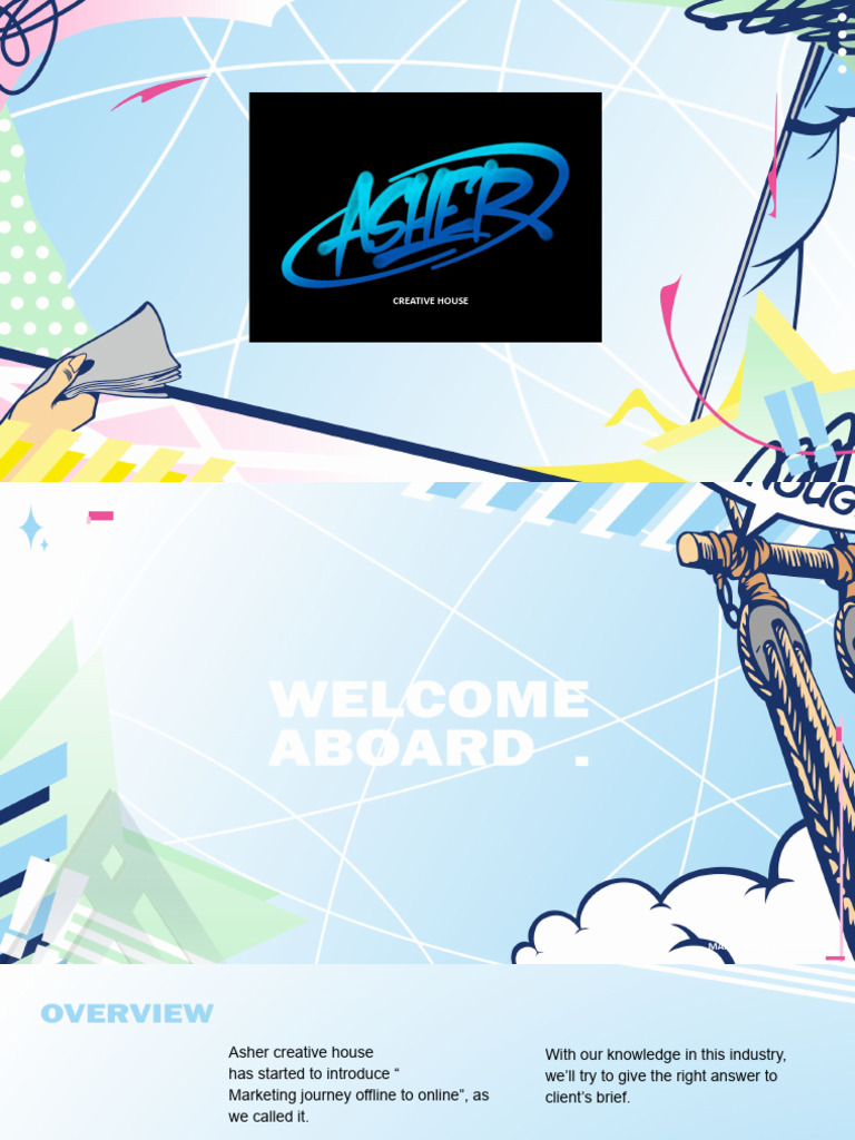 Company Profile - Asher Creative (2023) | PDF | Public Sphere | Mass Media