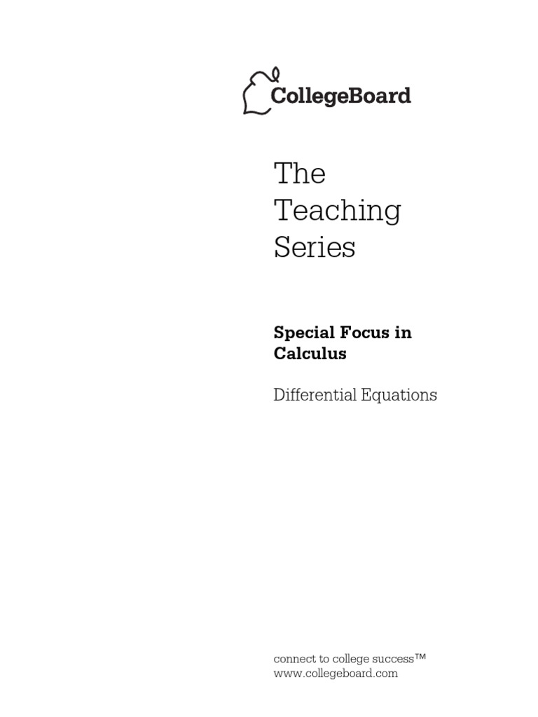 Calculus_SF_Diff_Eqs07 | PDF | Equations | Function (Mathematics)