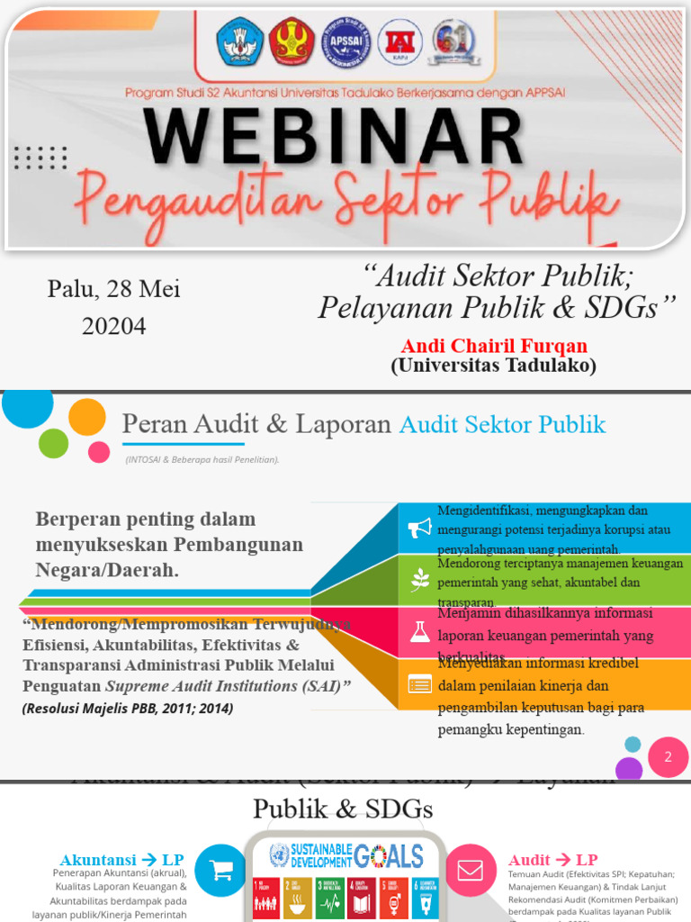 ACF-APPSAI-28 Mei 2024-Audit-SDGs | PDF