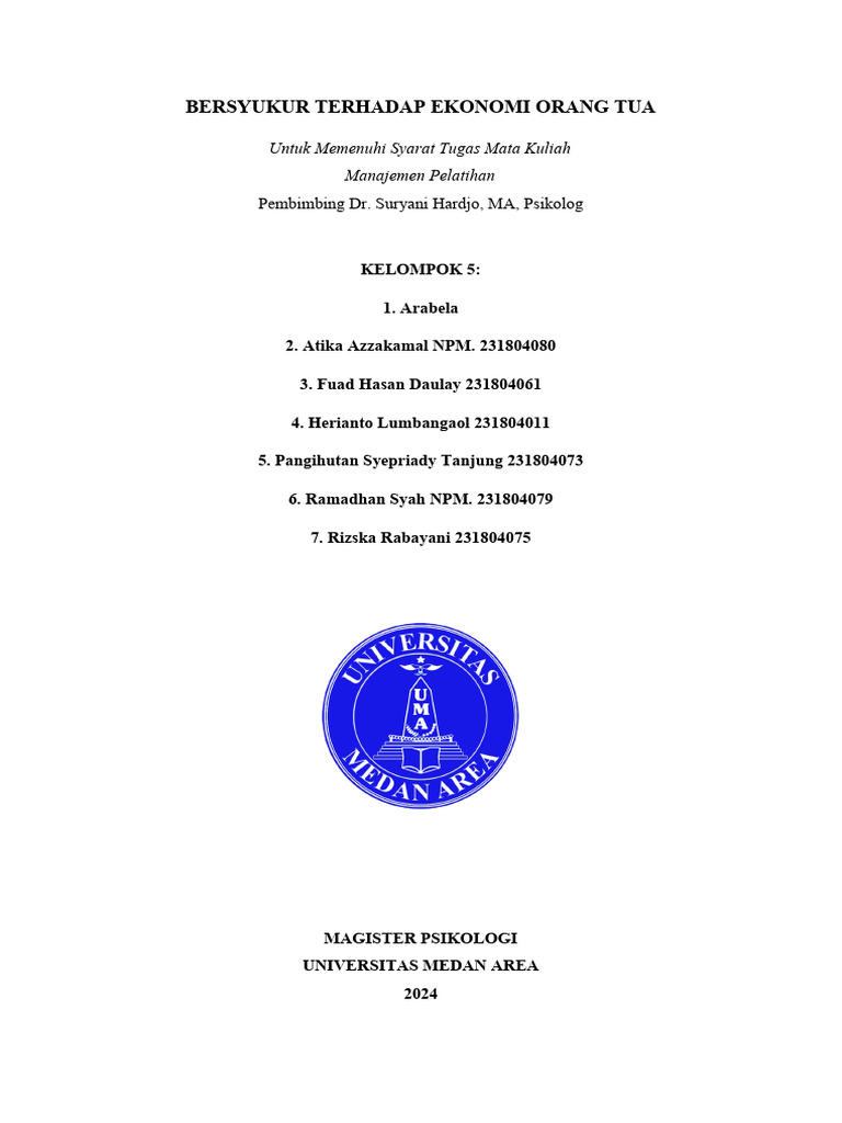 Bersyukur Kel 6 | PDF