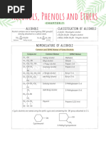 Ncert Marked Alcohol Phenol Ether | PDF | Ether | Aldehyde