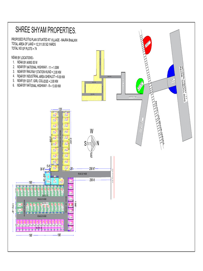 LAYOUT PLAN AIIMS MAJRA | PDF