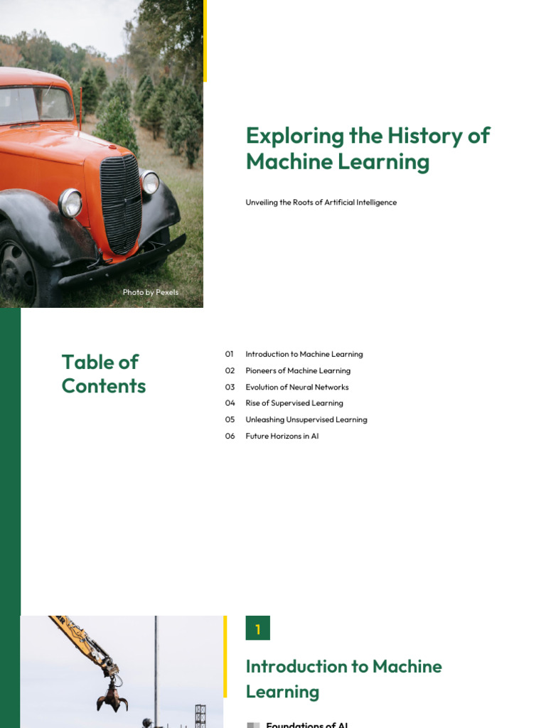 ExploringtheHistoryofMachineLearning yeBVJMrX | PDF | Machine Learning ...