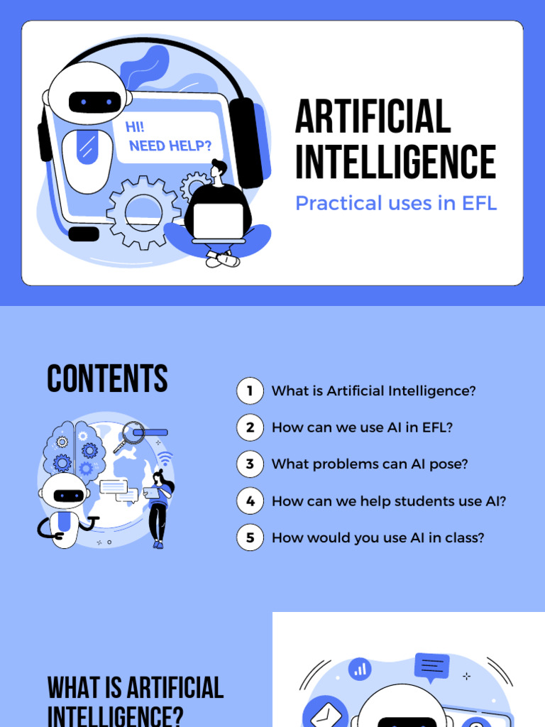 Practical Uses of AI in EFL Presentation | PDF | Artificial ...