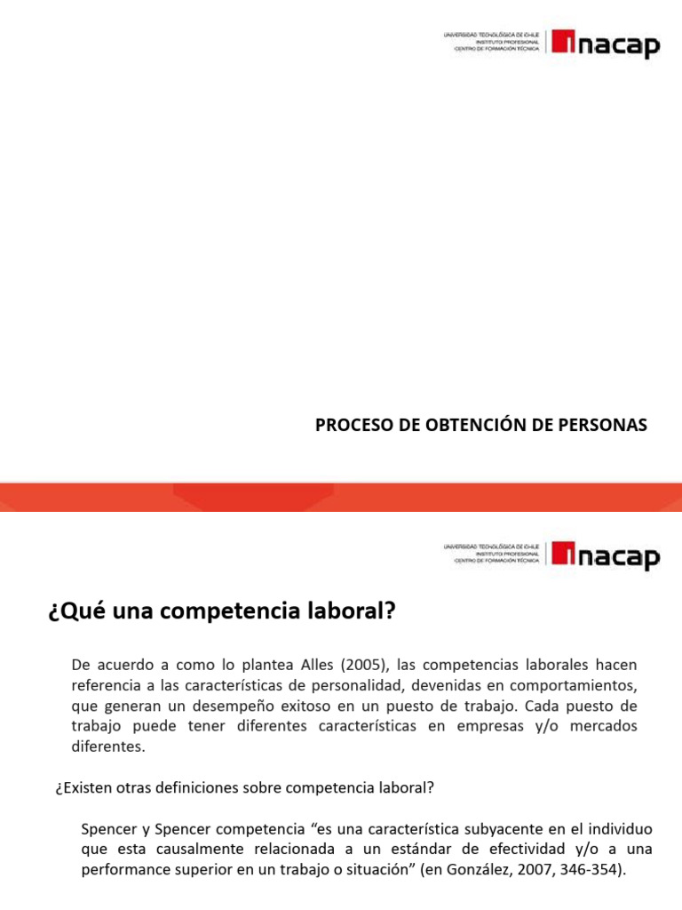 2.-Proceso de Obtencion de Personas | PDF | Reclutamiento | Cognición
