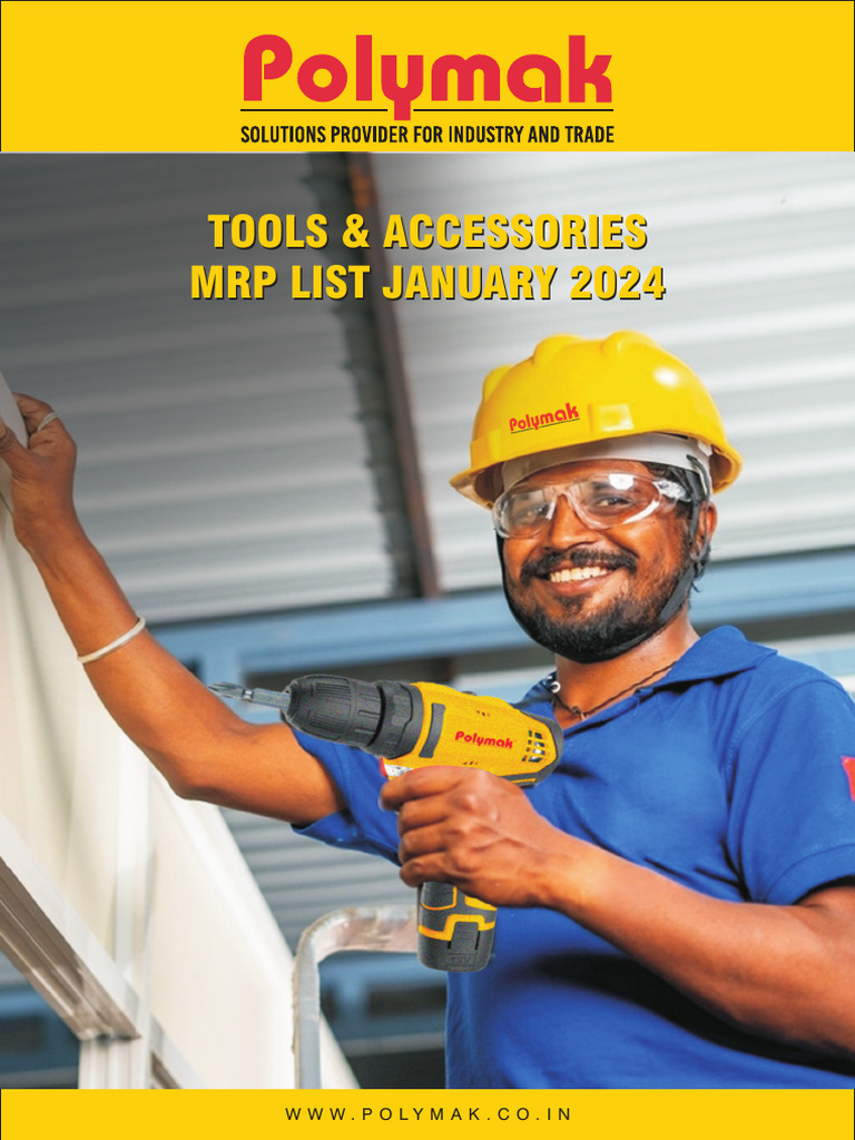 Poly MRP Price List 2024 Fnl Cut as on 24Jan | PDF | Drill ...