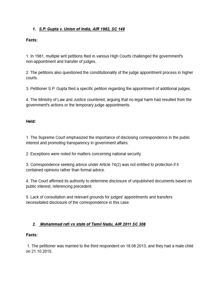 Petitioner cases | Download Free PDF | Appeal | Justice