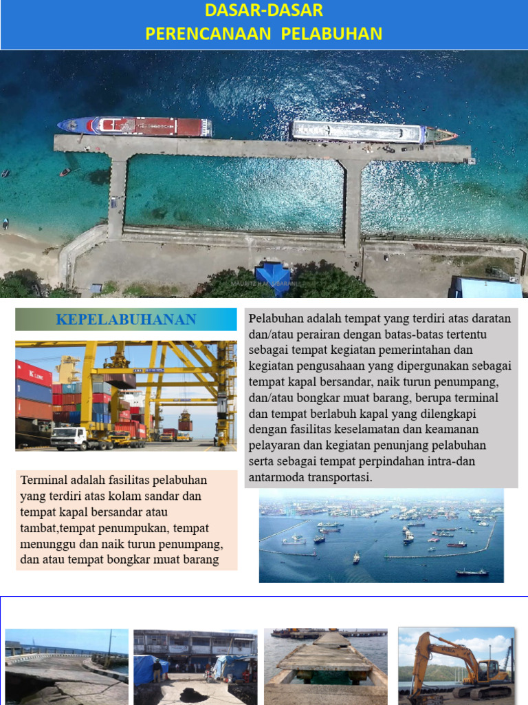 01 Dasar Dasar Perencanaan Pelabuhan | PDF