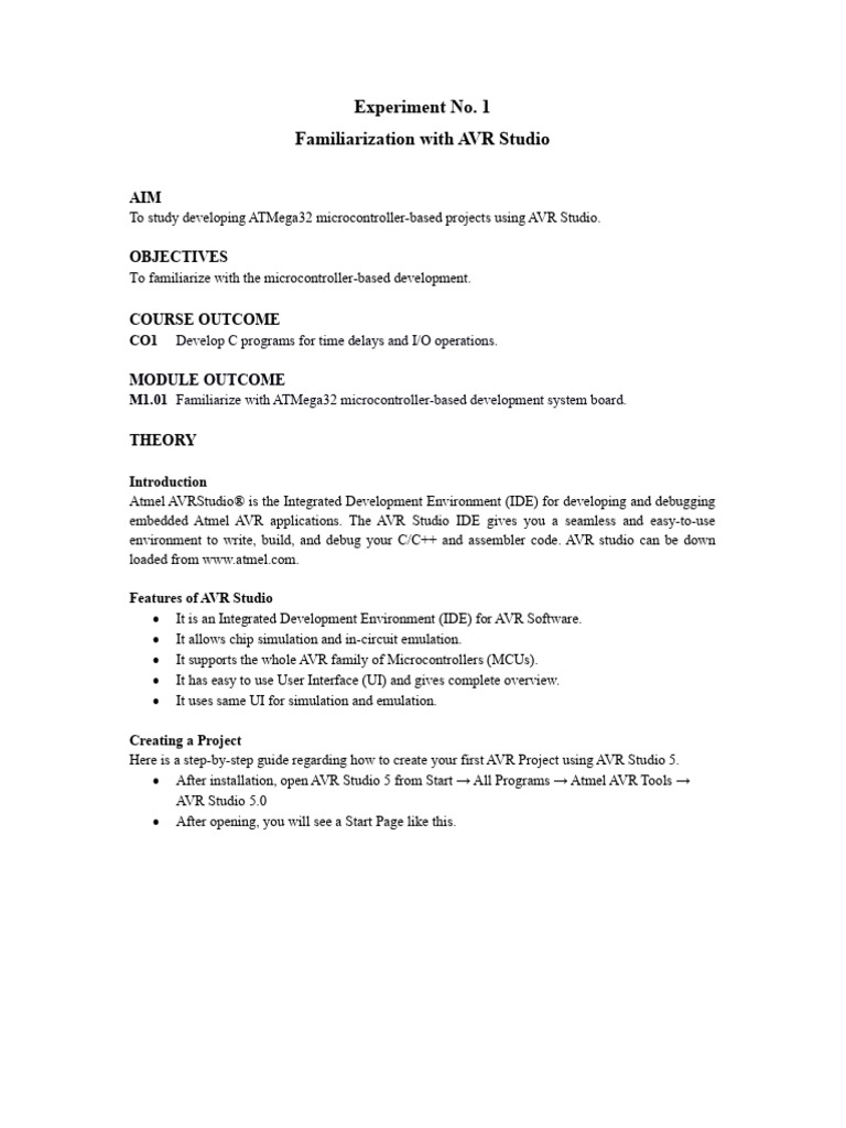 Exp 1 | PDF | Computers