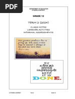Grade 11 Engfa Short Stories Study Guide | PDF | Narration | Language ...