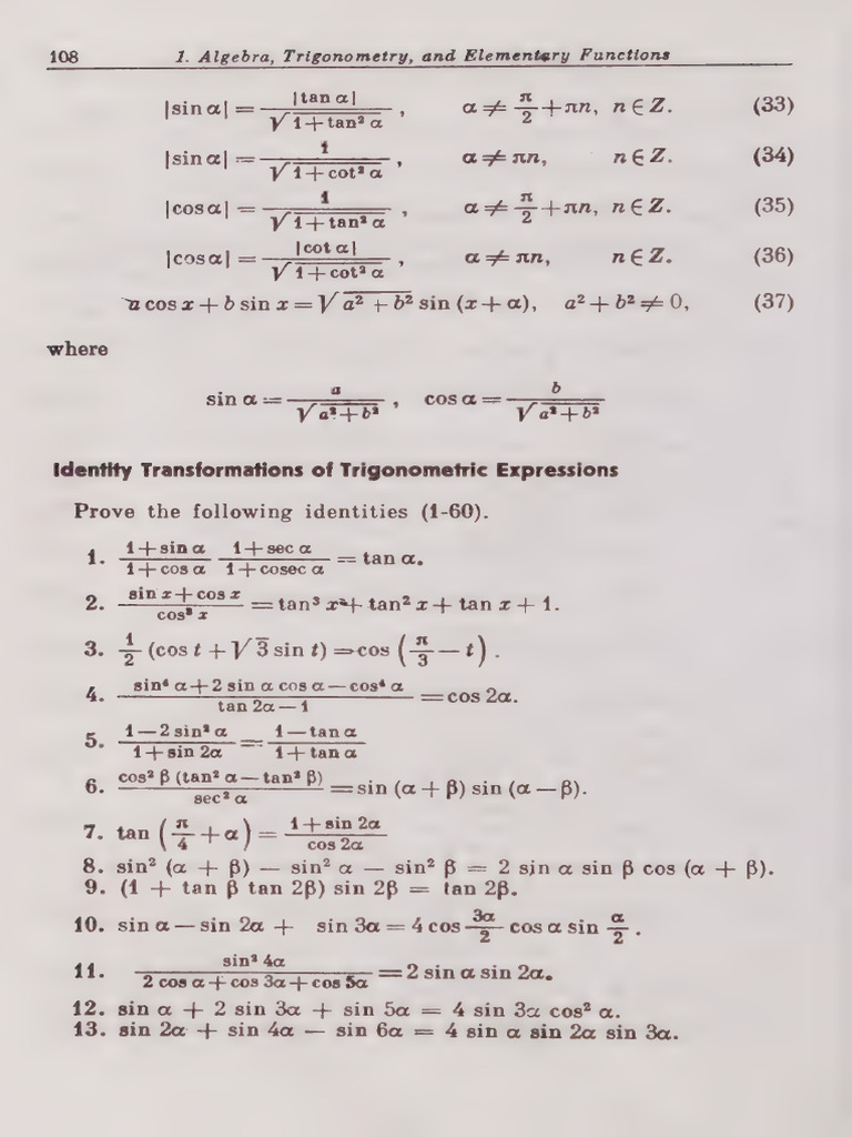 Govorov Trig | PDF | Euclidean Plane Geometry | Mathematics