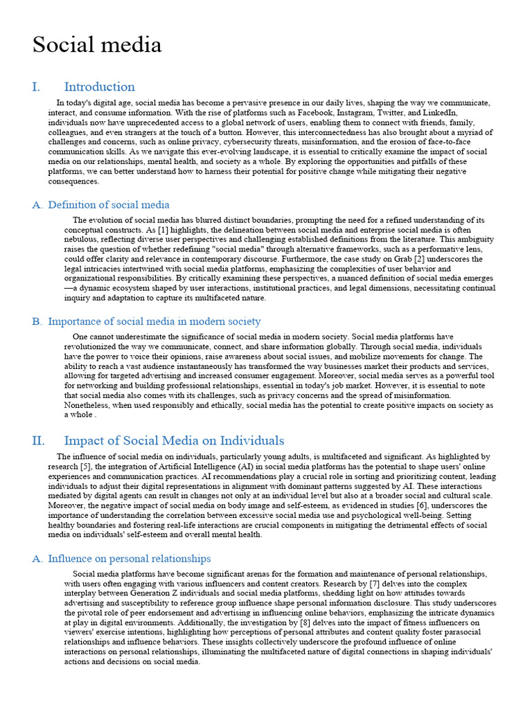 Social Media | PDF | Social Media | Popular Culture & Media Studies