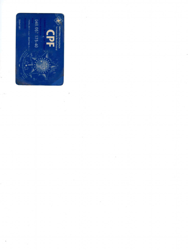 CPF | PDF