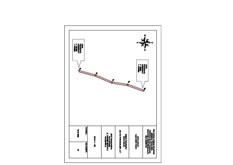 Autocad Peta Situasi Dila | PDF