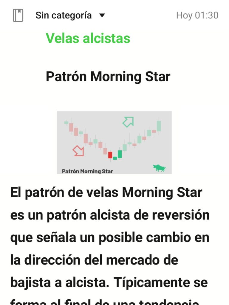 Patrón Morning Star | PDF