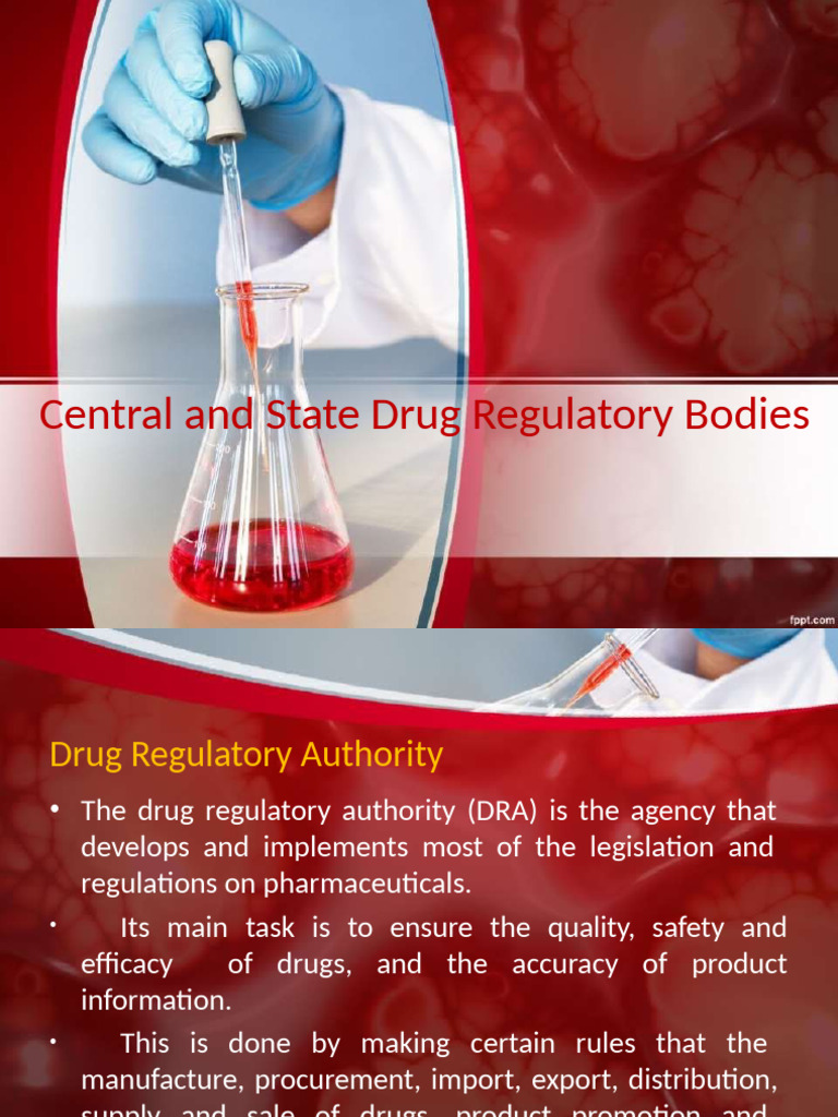 Regulatoryauthority | PDF | Food And Drug Administration | Drugs