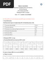 JJM FHTC Guidelines | PDF | Water Supply | Drinking Water