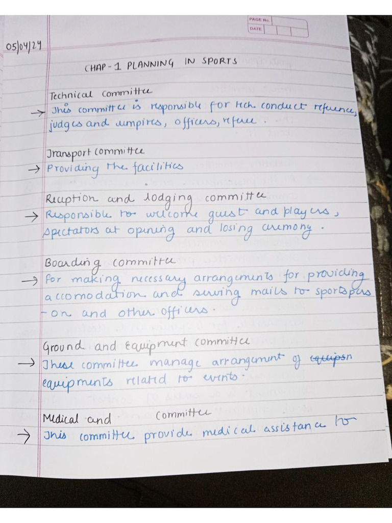 Physical Education Work | PDF