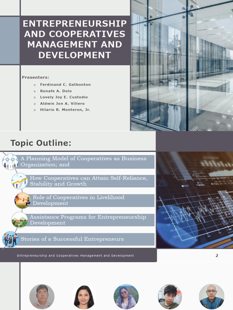 Group 2 Entrep Coop MGT Development | PDF | Cooperative | Microfinance