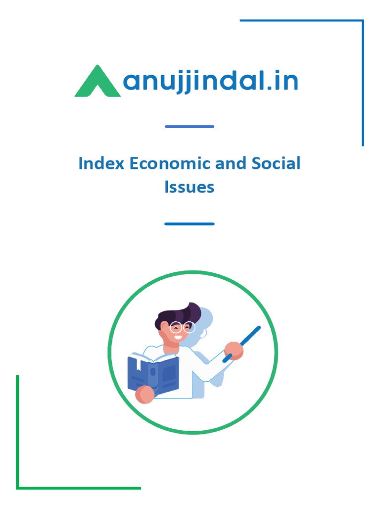 Index Economic and Social Issues Lyst1697 | PDF | Economy Of India ...