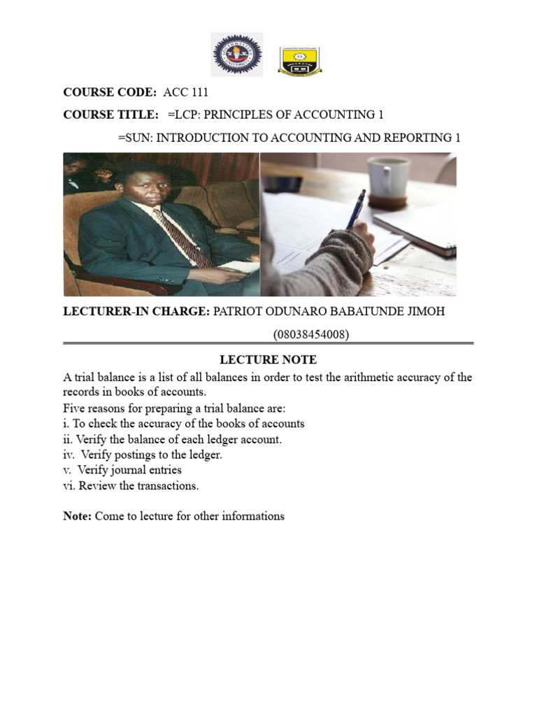 Group Assignment On Trial Balance 2 | PDF | Accounting | Financial ...