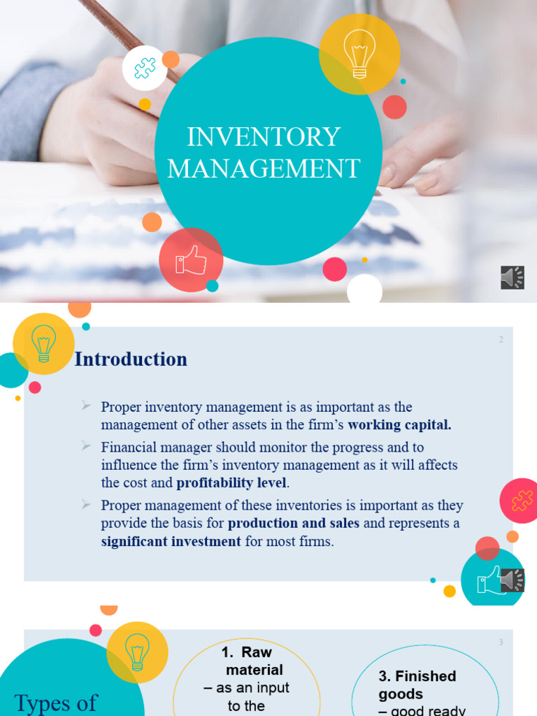 Chapter 6 Notes On Inventory Management | PDF | Inventory | Economics