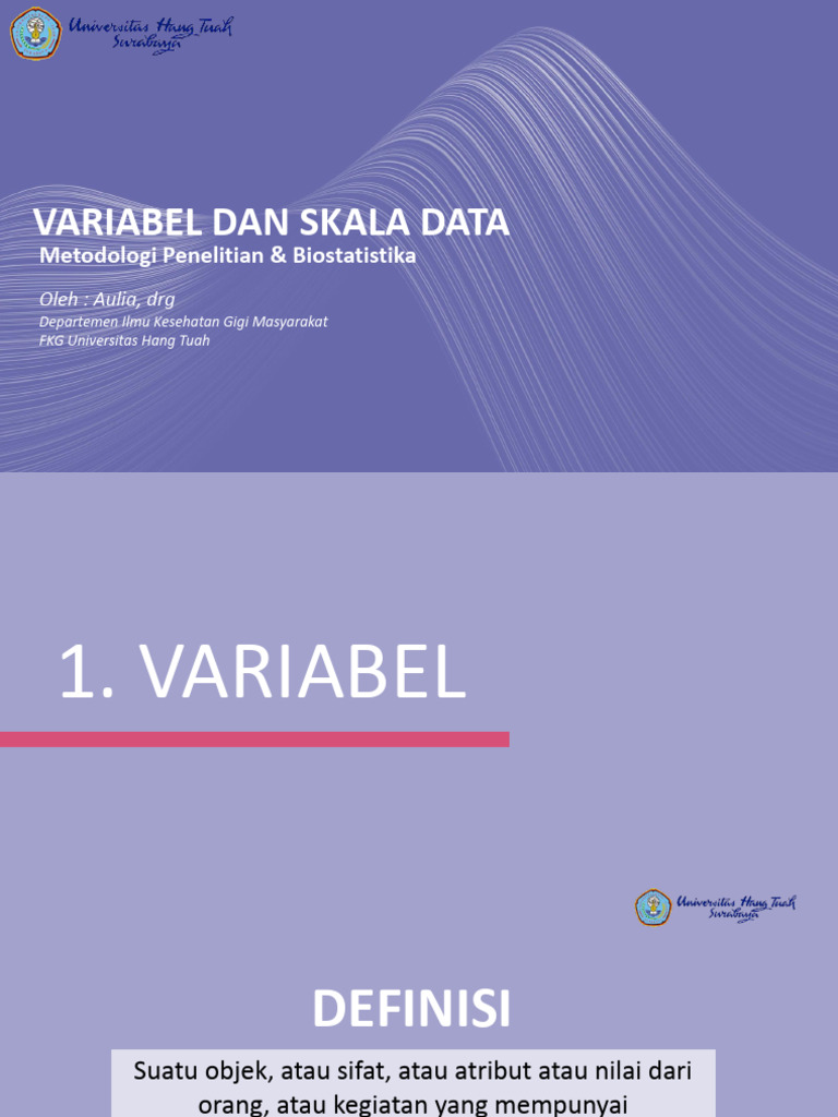 12variabel Dan Skala Data | PDF | Kesehatan Holistik