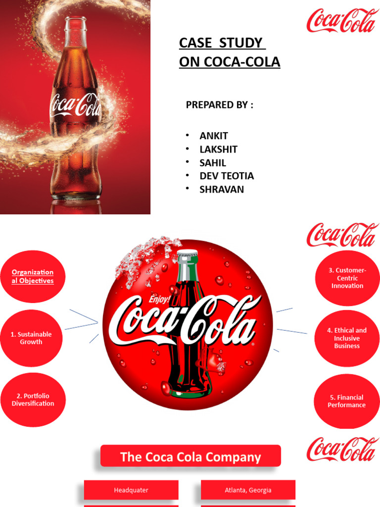 COCA COLA PRESENTATION (1) | PDF | Ice Cream | Coca Cola