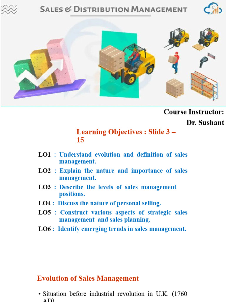 SDM - Unit 1 | PDF | Sales | Marketing