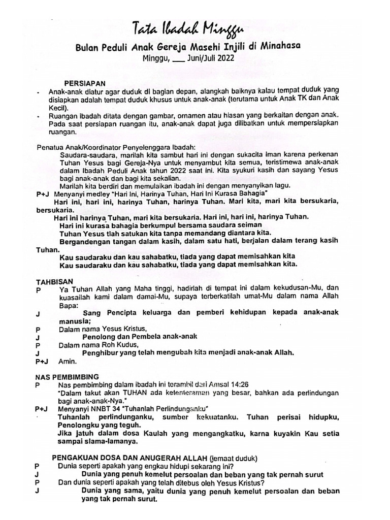TCI Bulan Peduli Anak | PDF