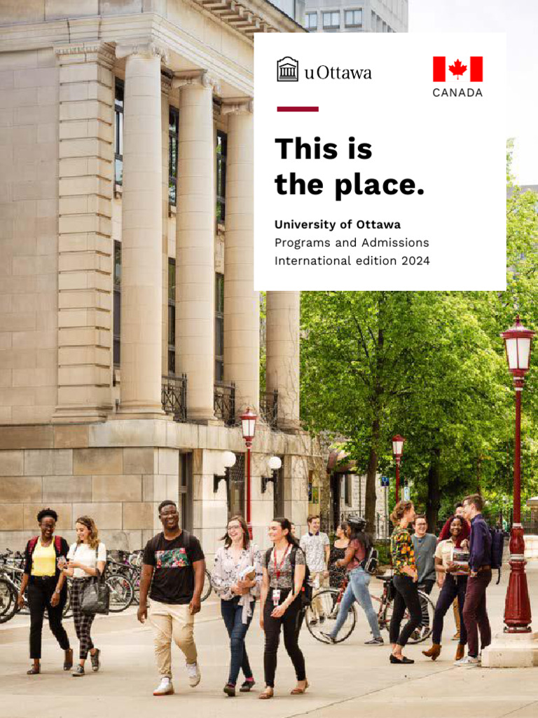 International Students: Study at uOttawa | PDF | University And College Admission | Science