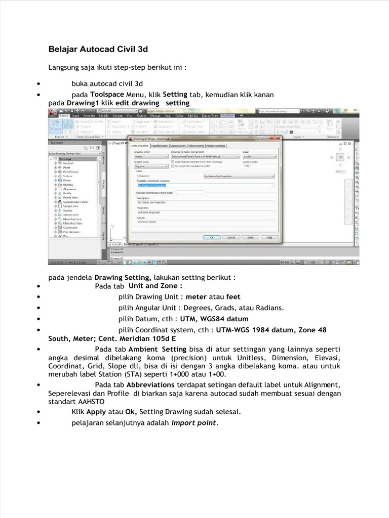 Dokumen - Tips - Tutorial Autocad Civil 3d 5638525a12560 | PDF | Komputer