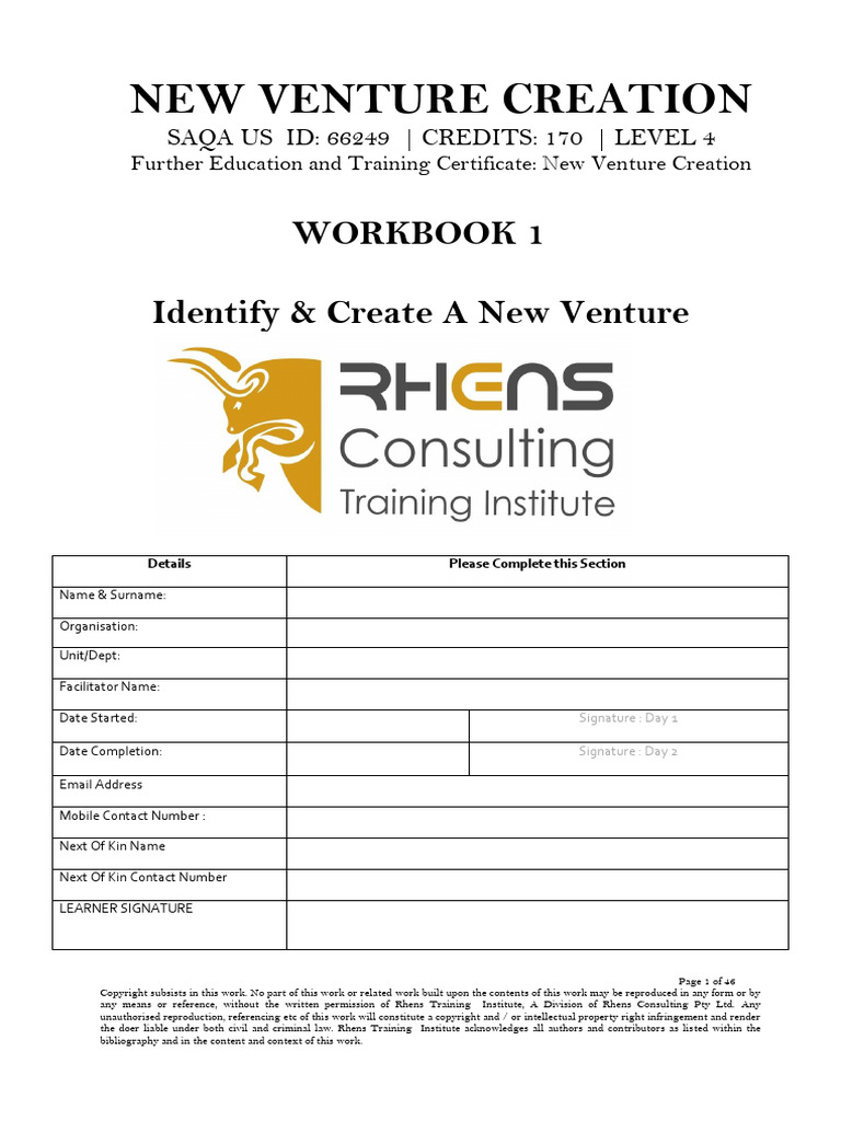 NVC Workbook 1 | PDF | Copyright Infringement | Copyright