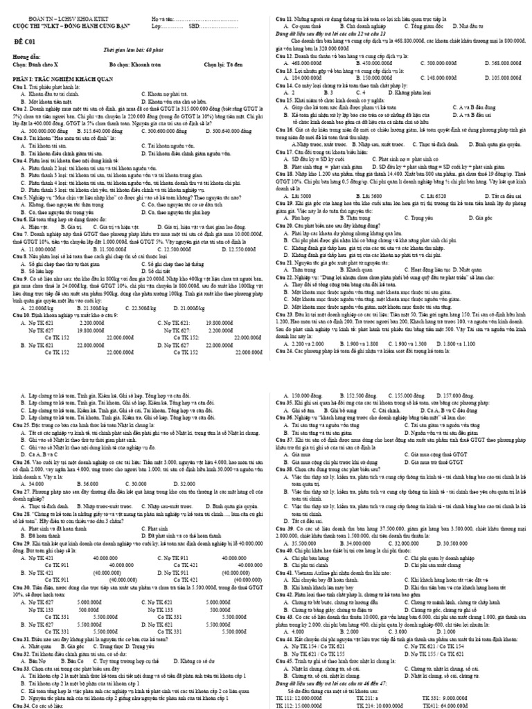 KTĐN NLKT de So 02 | PDF