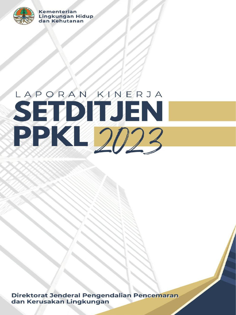 Laporan Kinerja Ditjen PPKL 2023 | PDF