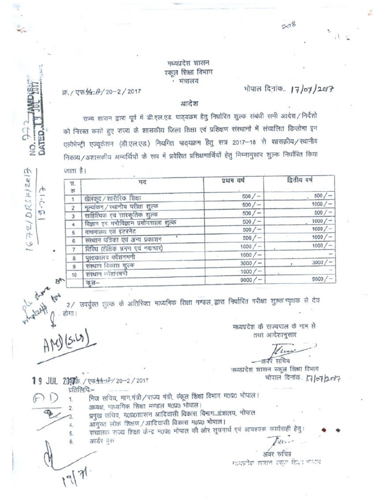 DED2024-25 Aadesh 05-07-2024 | PDF