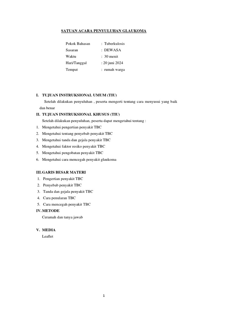SAP Komunitas Ners | PDF | Kesehatan Holistik
