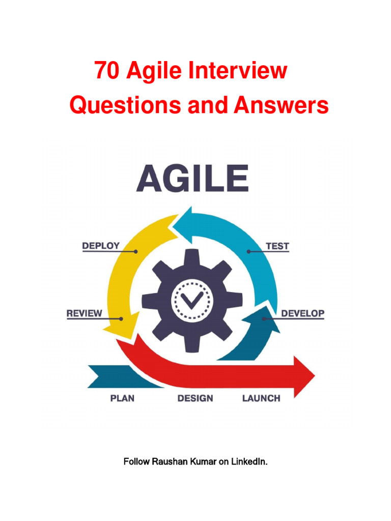 Repost 70 Agile Interview? ? Questions and Answers ? | PDF | Agile Software Development ...