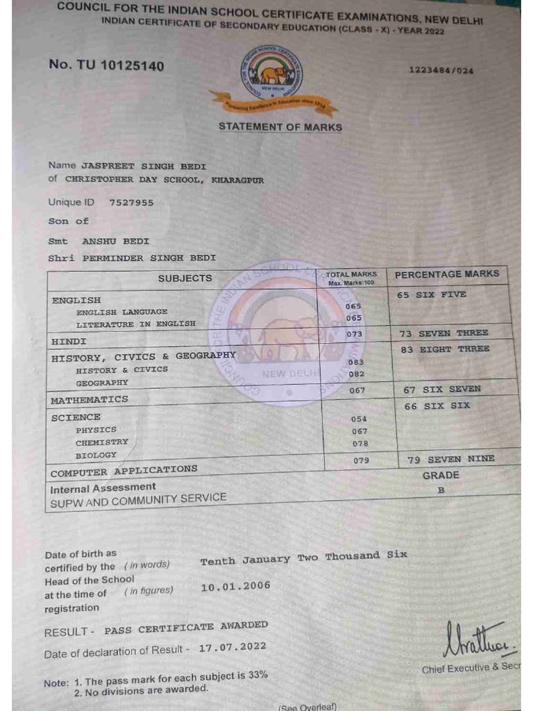 Class X - Compressed | PDF