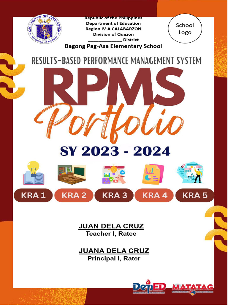 E Rpms Portfolio Design 15 1 | PDF | Learning | Lesson Plan