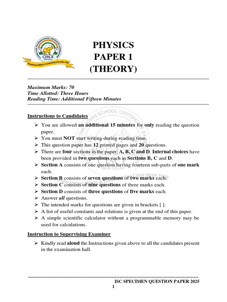 861 Physics SQP Ak | PDF | Electronvolt | Energy Level