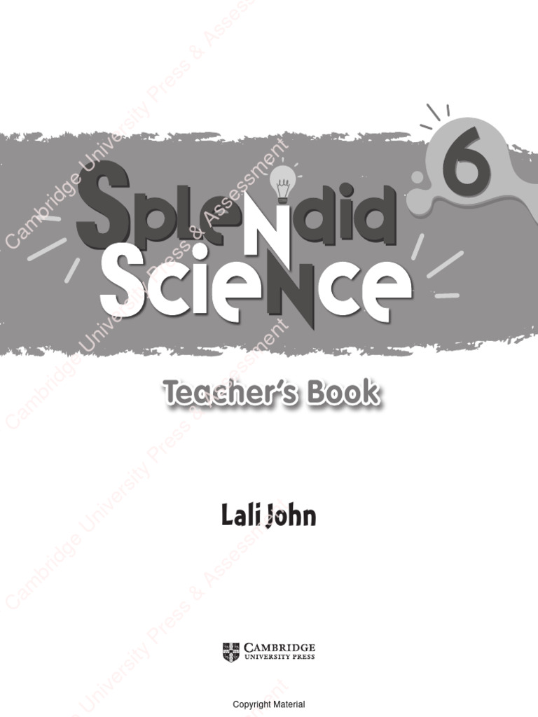 Splendid Science 6 | PDF | Learning | Critical Thinking
