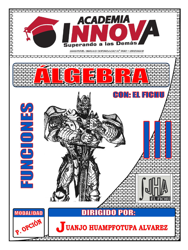 Funciones 4 INNOVA | PDF | Función (Matemáticas) | Álgebra