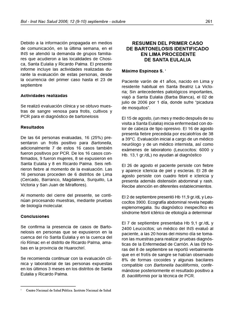Boletin | PDF | Medicina CLINICA | Enfermedades y trastornos