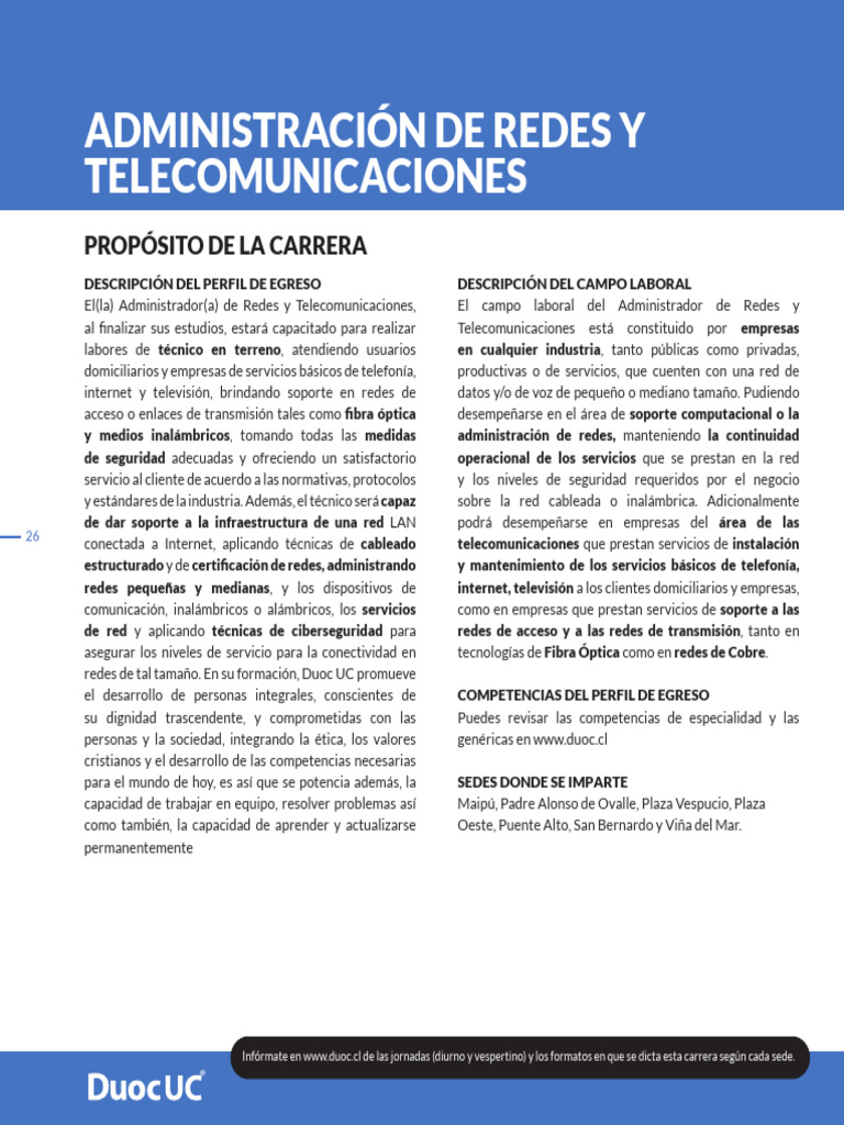 Admin de Redes | PDF | Red de computadoras | Telecomunicaciones