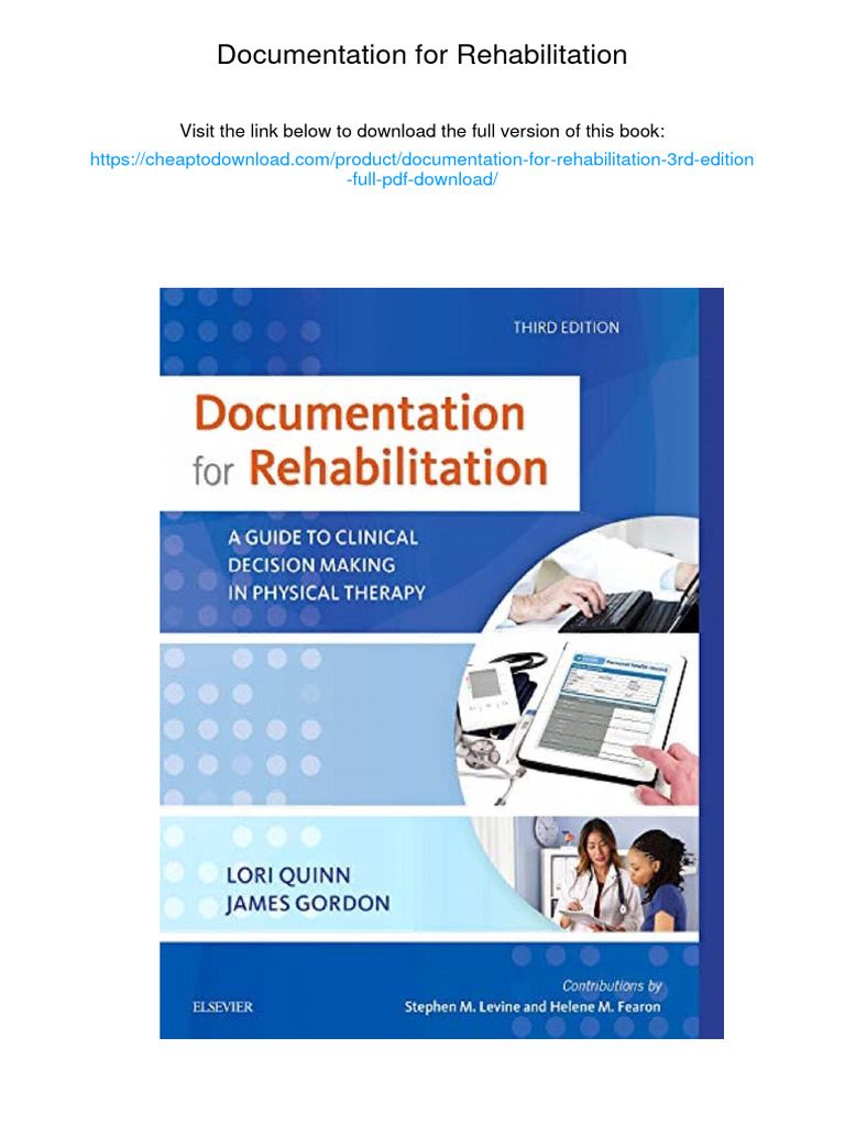 Documentation For Rehabilitation | PDF | Physical Therapy | Disability