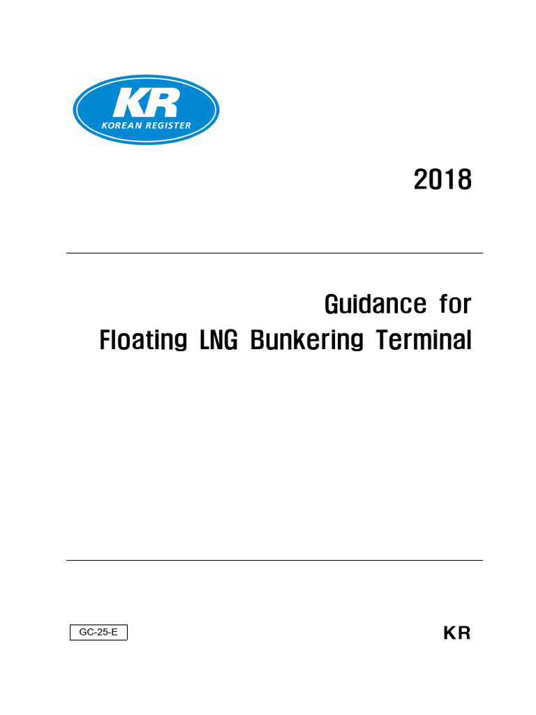 LNG Bunkering Terminal Guide | PDF | Liquefied Natural Gas | Bending