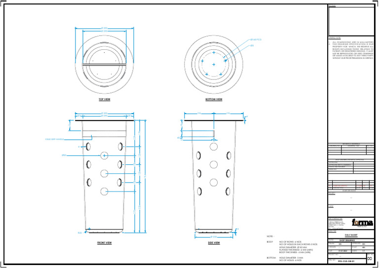 GRP Gully Basket Drawing 01-Jan-22 | PDF | Civil Engineering | Building ...